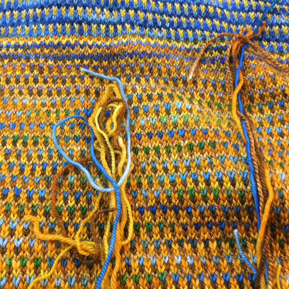 Holly Chayes » weaving in ends, and a colorful to-do list